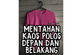 Mentahan kaos polos berbagai warna