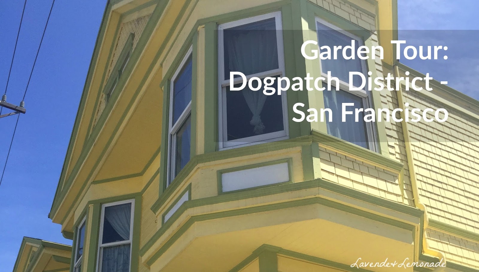 Garden Tour: San Francisco's Dogpatch Neighborhood |Lavende and Lemonade