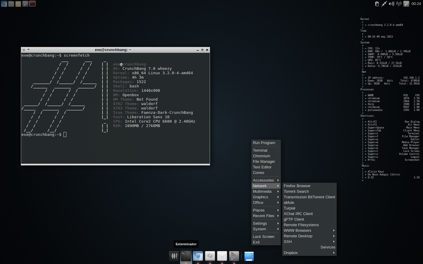 10 razones para usar CrunchBang #! | btroot