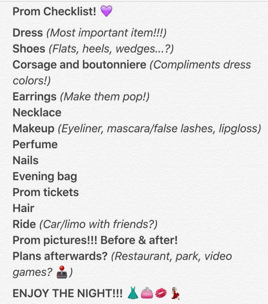 Teen Parties And Prom