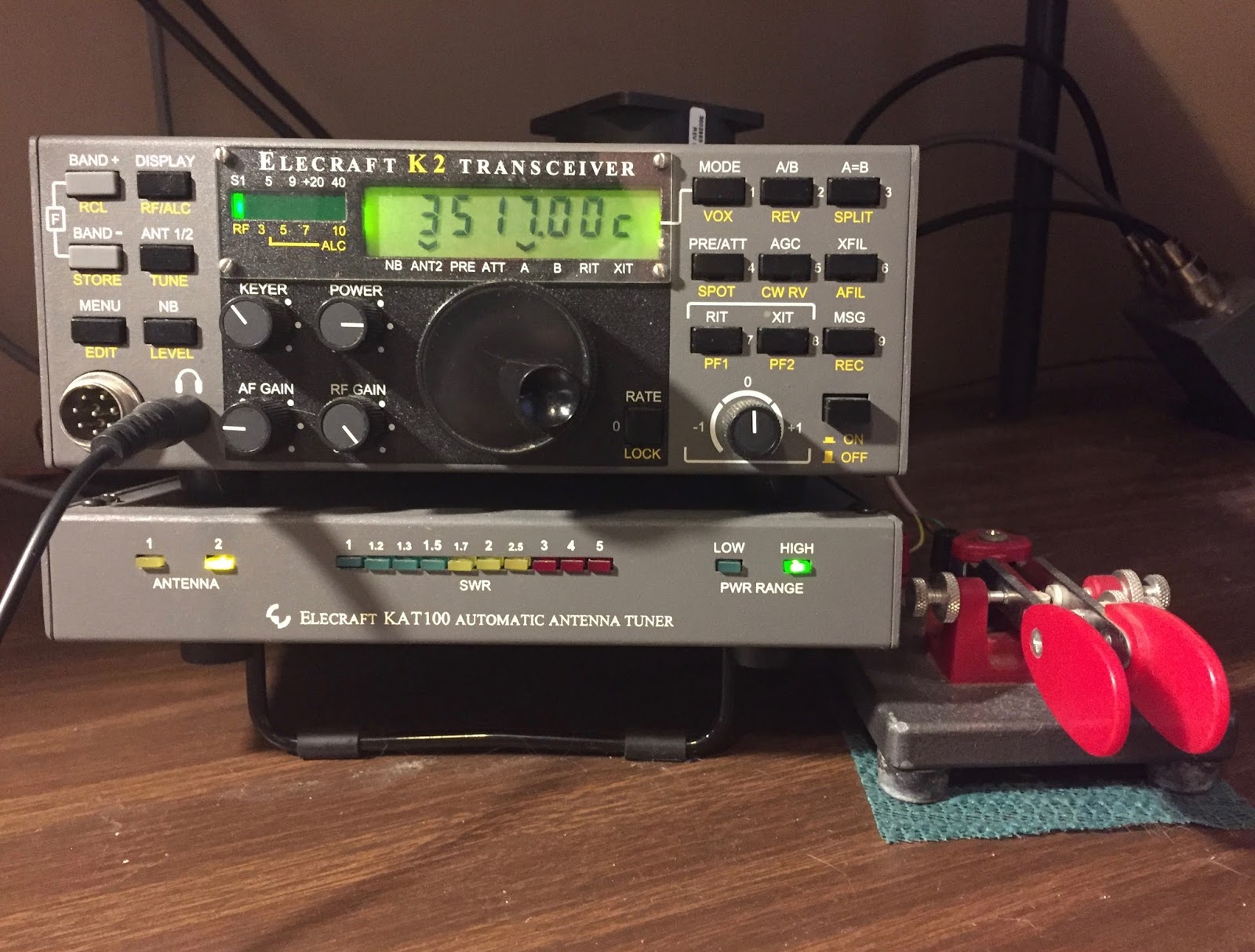 The Boring Ham Radio Part: The Venerable Elecraft K2/100