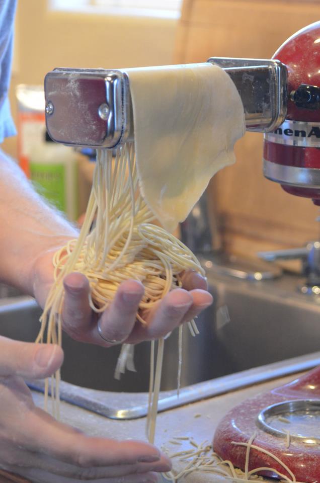 The Dish Snob: Homemade Pasta Meditteraneo