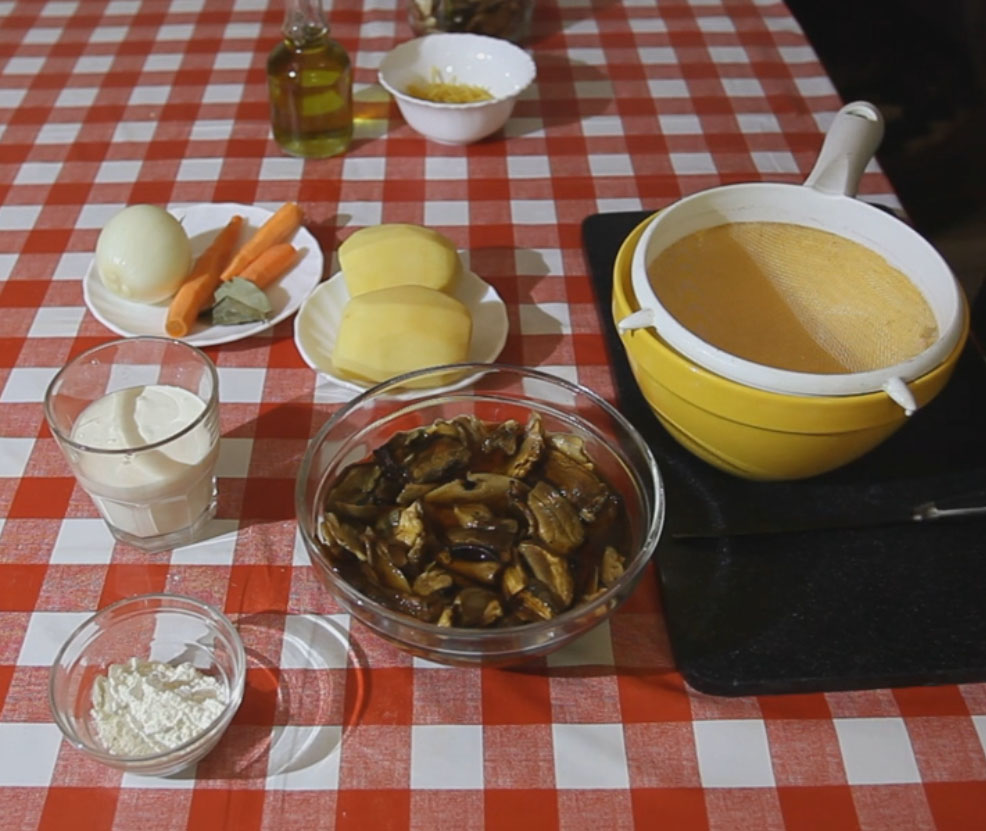 Блог Даниила и Ларисы: Грибная Юшка Карпатская рецепт. Mushroom Yushka ...