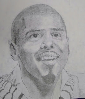 Mrs. Johnson's Art 1, 2, and 3: Split Face Value Studies