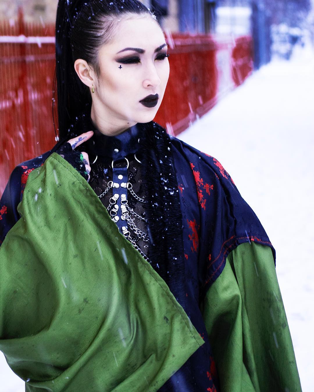 SHEI PHAN : KIMONO BAJO LA NIEVE