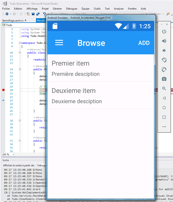 C# .NET: Mon application Todo avec Xamarin en .NET Standard