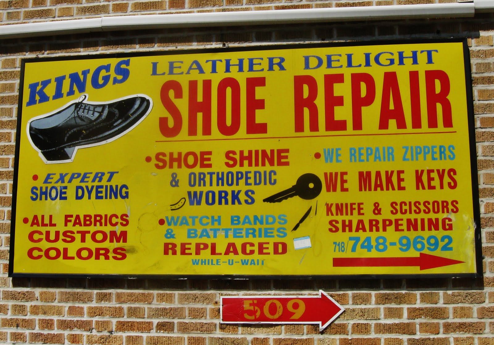 One More Folded Sunset: Some More Shoe Repair Signs