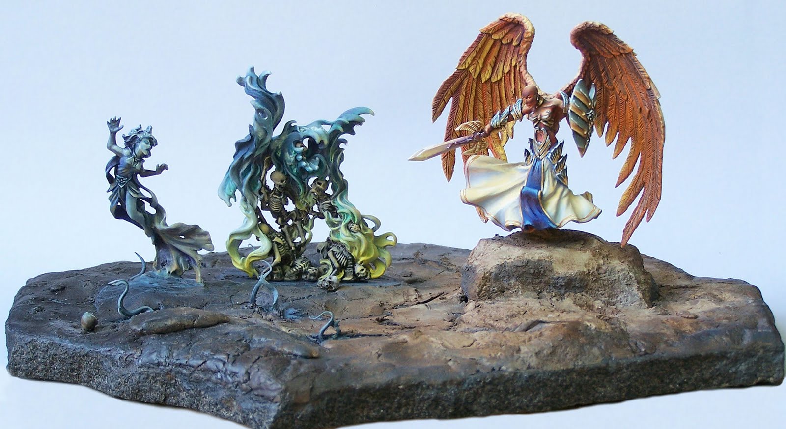 Anne Cooper Miniatures: Deva Angel, Night Spectre and Banshee ...