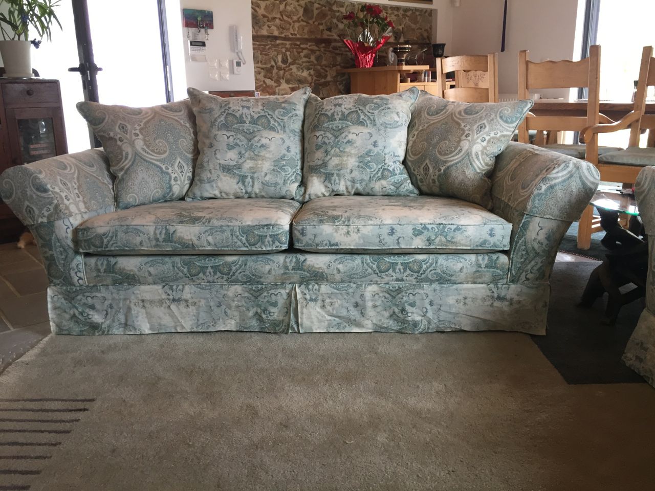 ...As the Curtain Hangs: Love from Greece - An Upholstery Story