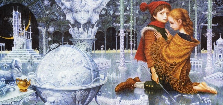 ONCE UPON A BLOG: School Transformed into Snow Queen Scenes - Kids ...