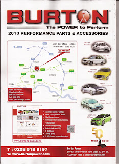 Ford Capris - Bits & Pieces: 2013 Burton Power (UK) Catalogue