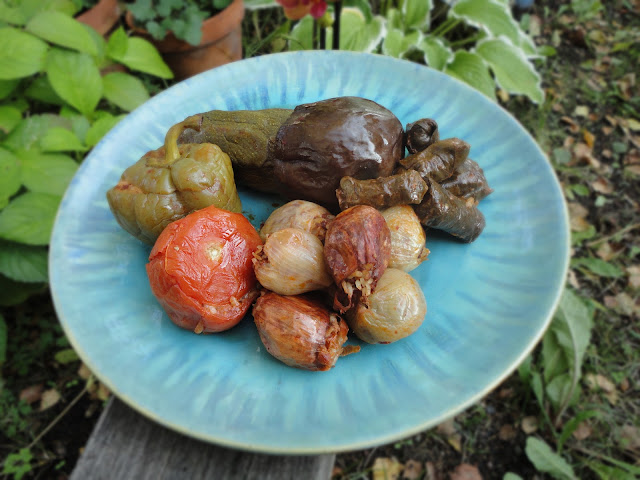 Irakisk mat: Vegetarisk dolma, Japrak, Mahshi