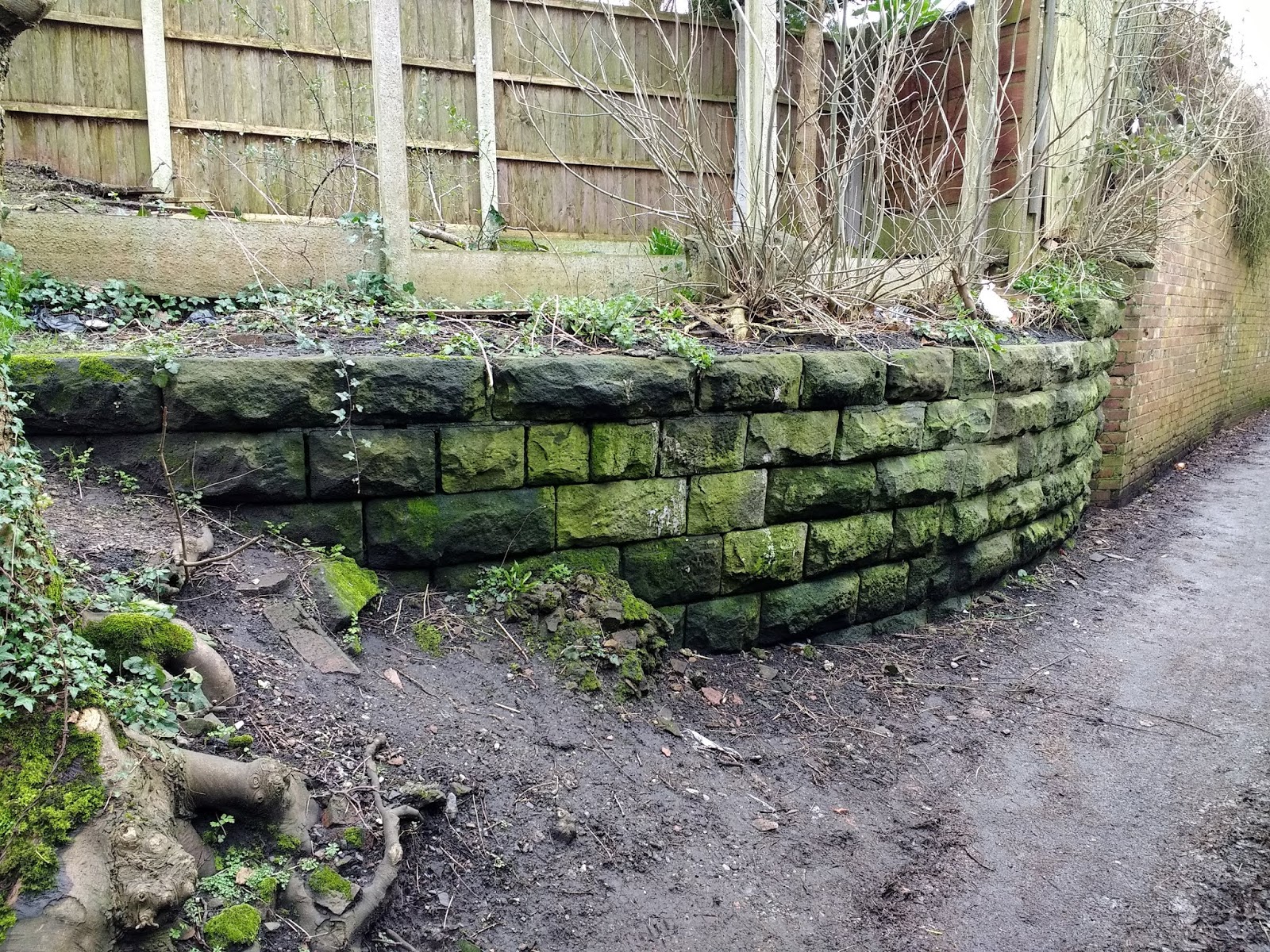 The Farnworth Photographic Project: 9th March 2019: Remains of Former ...