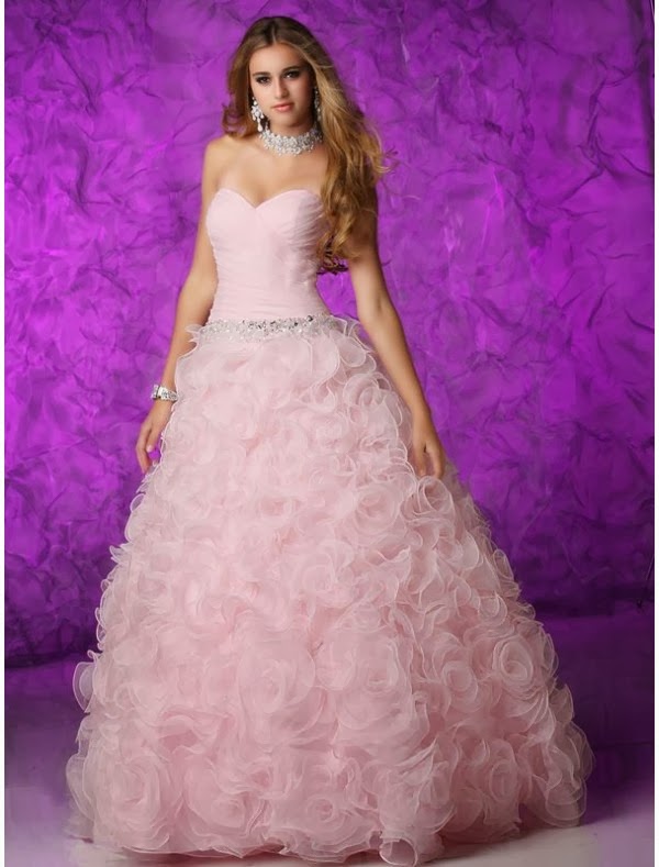Raining Blossoms Prom Dresses: Reveal Your Beauty with Sweet Pink Prom ...