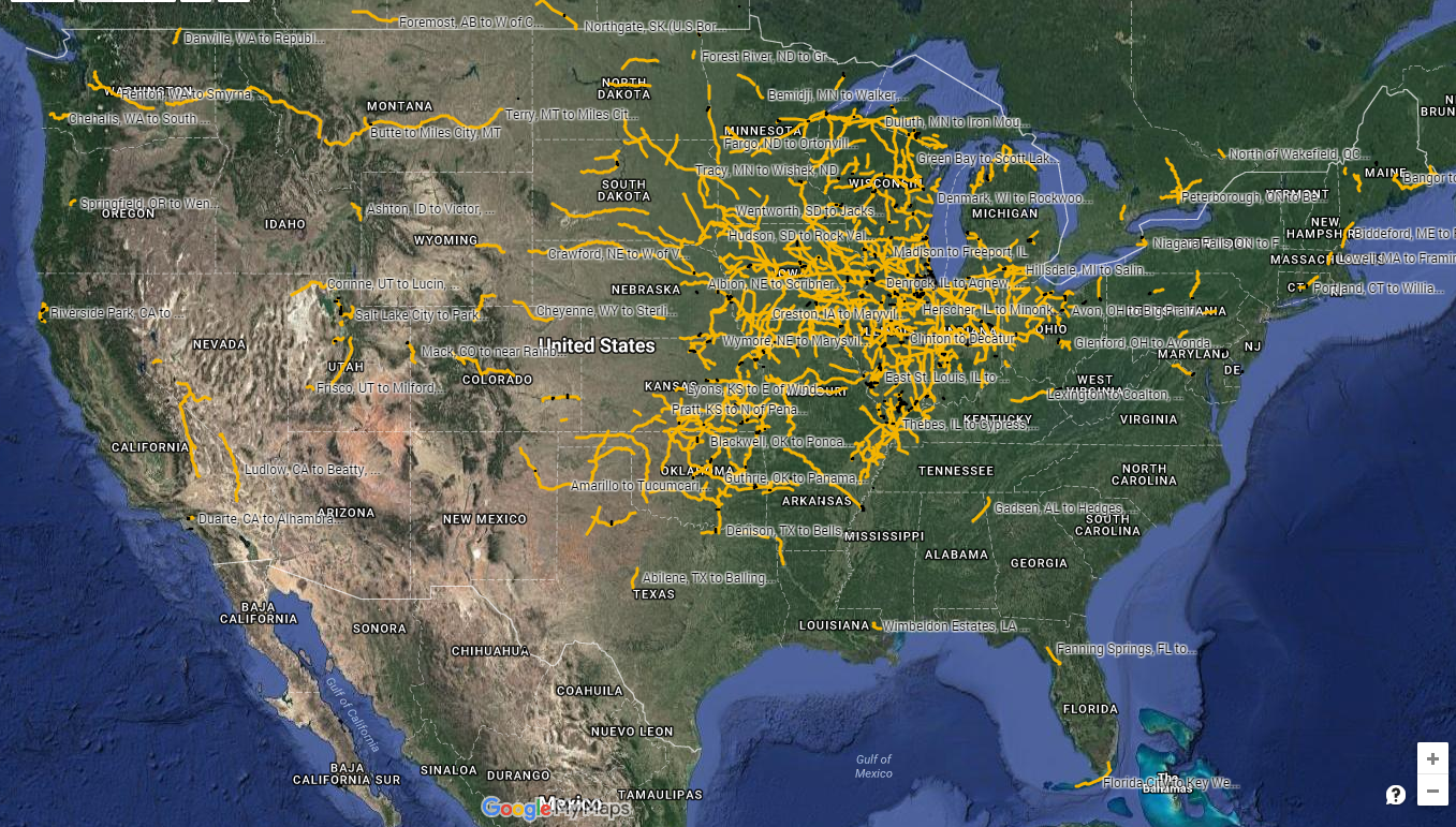 Forgotten Railways, Roads & Places: Abandoned Railroad Rights-of-Way ...
