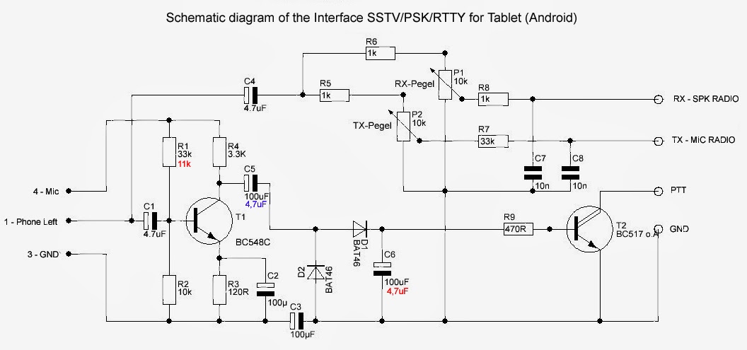 161WT001 Wojtek Poland: Construction Interface SSTV / PSK / RTTY for ...