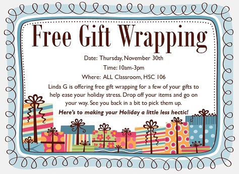 LSC-CyFair Academy for Lifelong Learning: Gift Wrapping for ALL