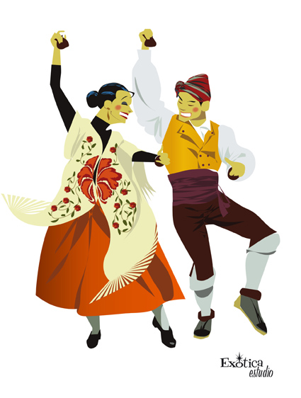 exotica estudio: Nobleza baturra > Jota dancers