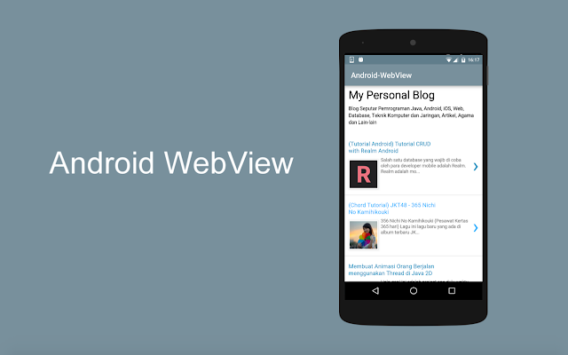 (Tutorial Android) Tutorial WebView Android - My Personal Blog