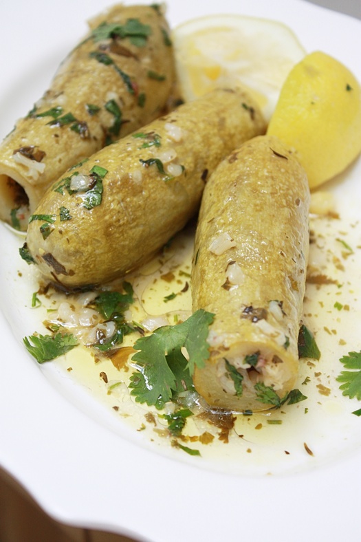 Stuffed Cousa in Lemon Herb Sauce | Fresh Levant Bistro
