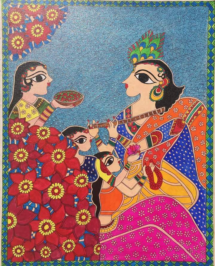 Beautiful Mithila Paintings : Photo Gallery
