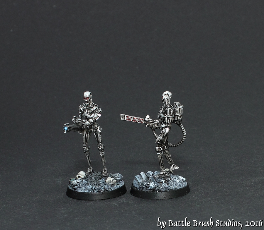 Battle Brush Studios: Review: Terminator Genisys Heavy Weapon Endoskeletons
