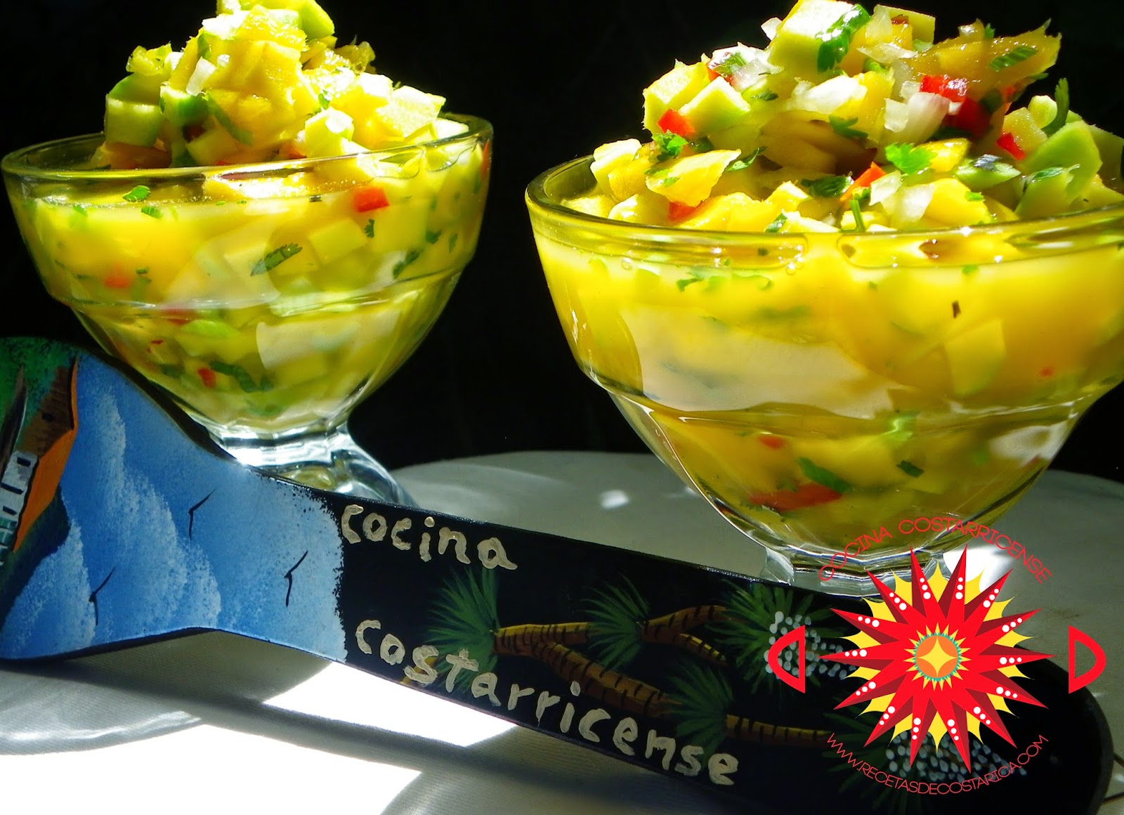 Cocina Costarricense: ceviche de mango