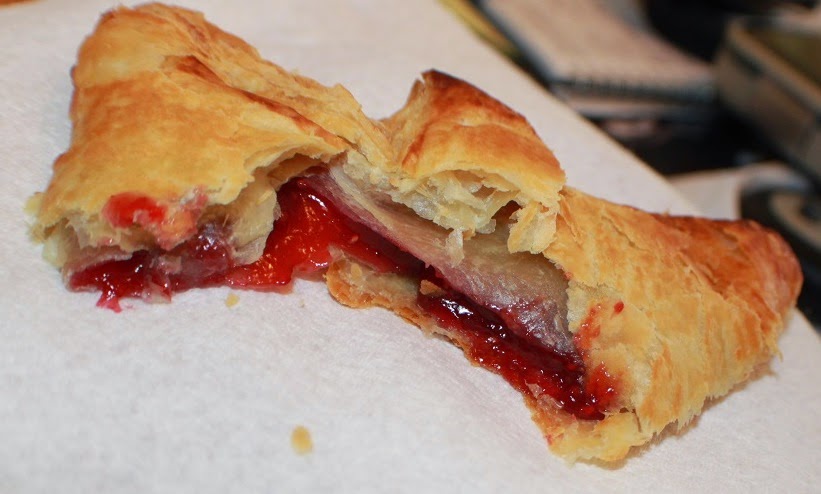 Puff Pastry Red Raspberry Turnover Recipe | What's Cookin' Italian ...