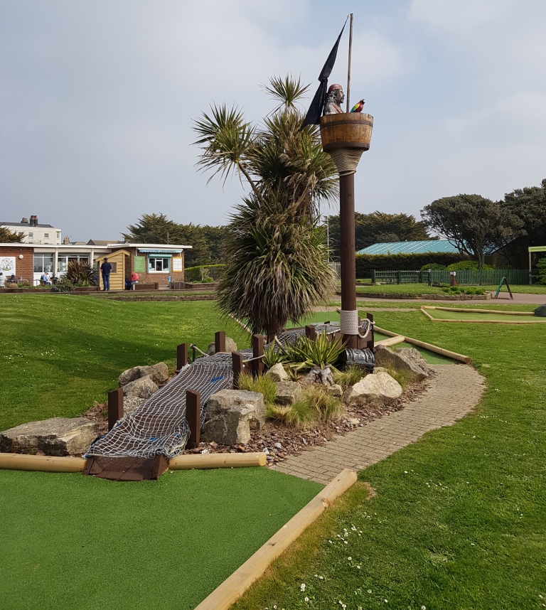 The Ham and Egger Files: Buccaneer Bay Adventure Golf in Littlehampton