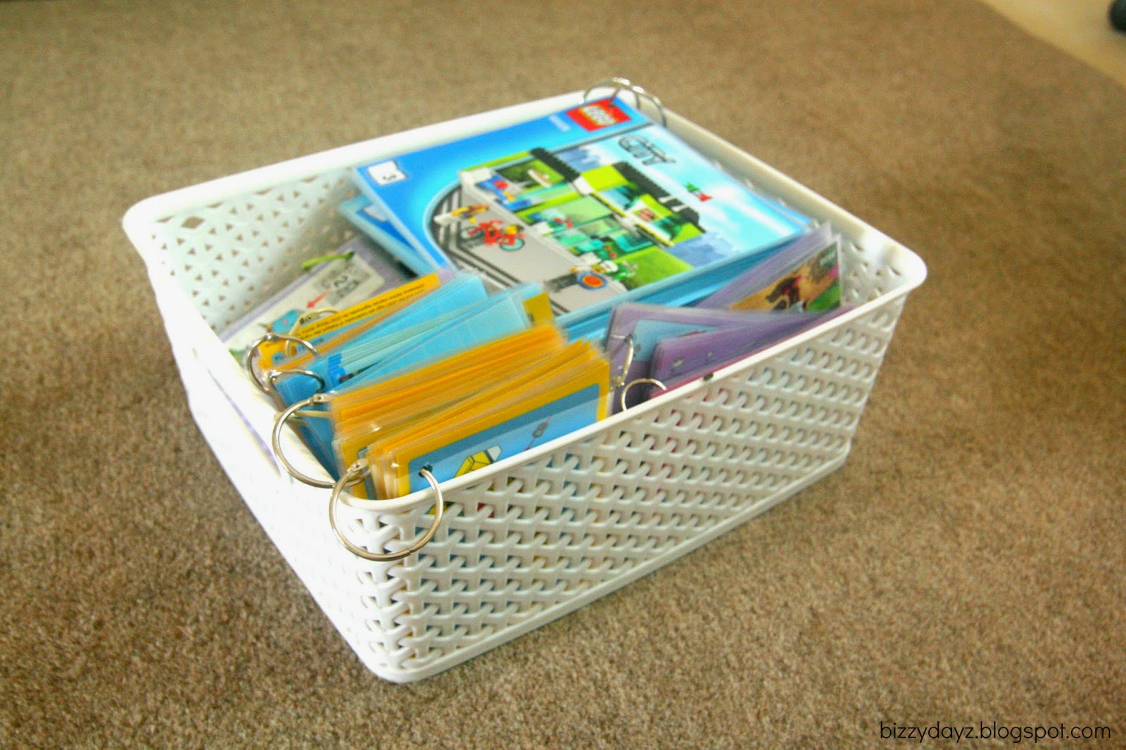 bizzydayz: Storing Lego Instruction Booklets