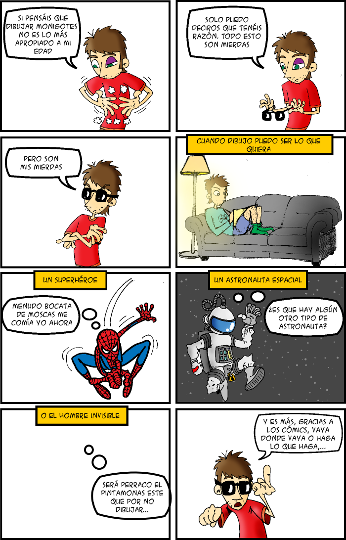 Sukarracomic: 81 - Tutorial: Cómo hacer un cómic. Parte 4 (Final)