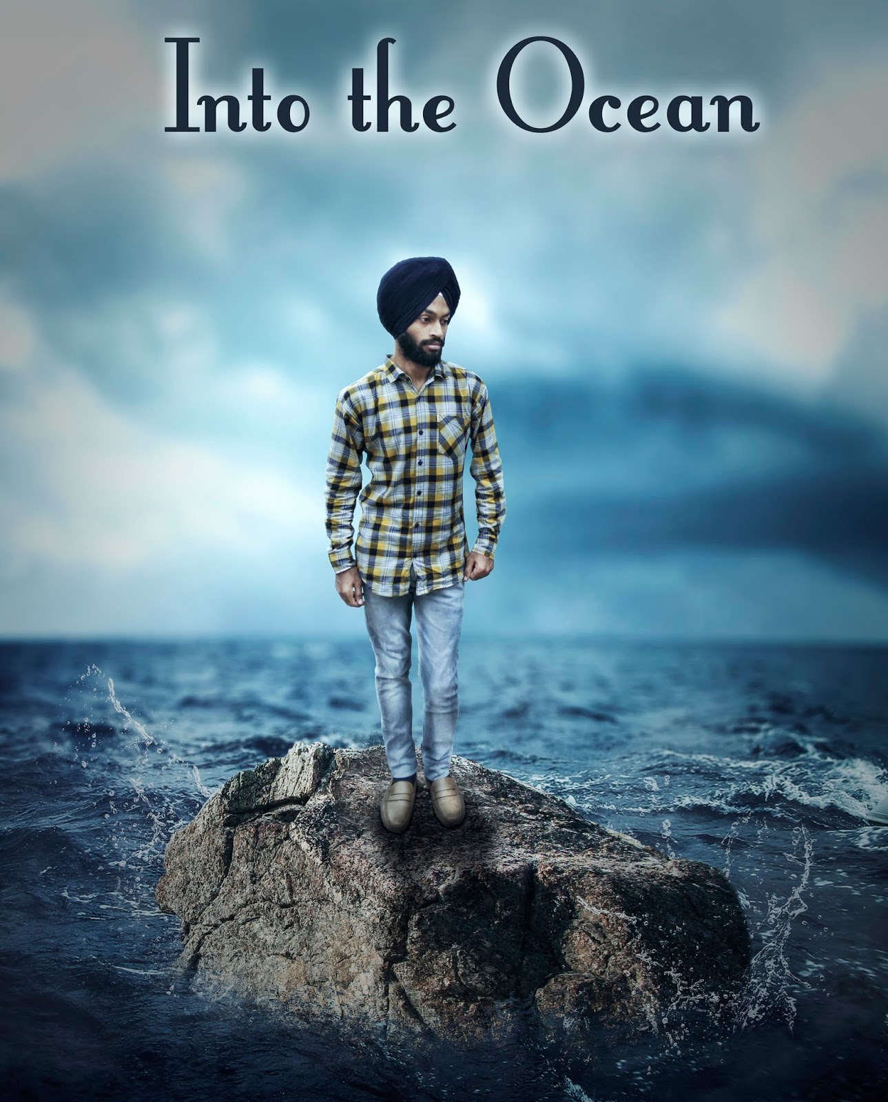 Into the ocean Photoshop manipulation