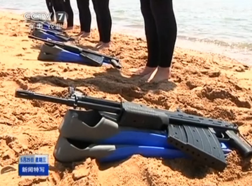 China Defense Blog: Photos of the day: PLA underwater gun