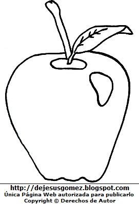 DE JESUS GÓMEZ: IMAGENES DE MANZANAS PARA COLOREAR PINTAR