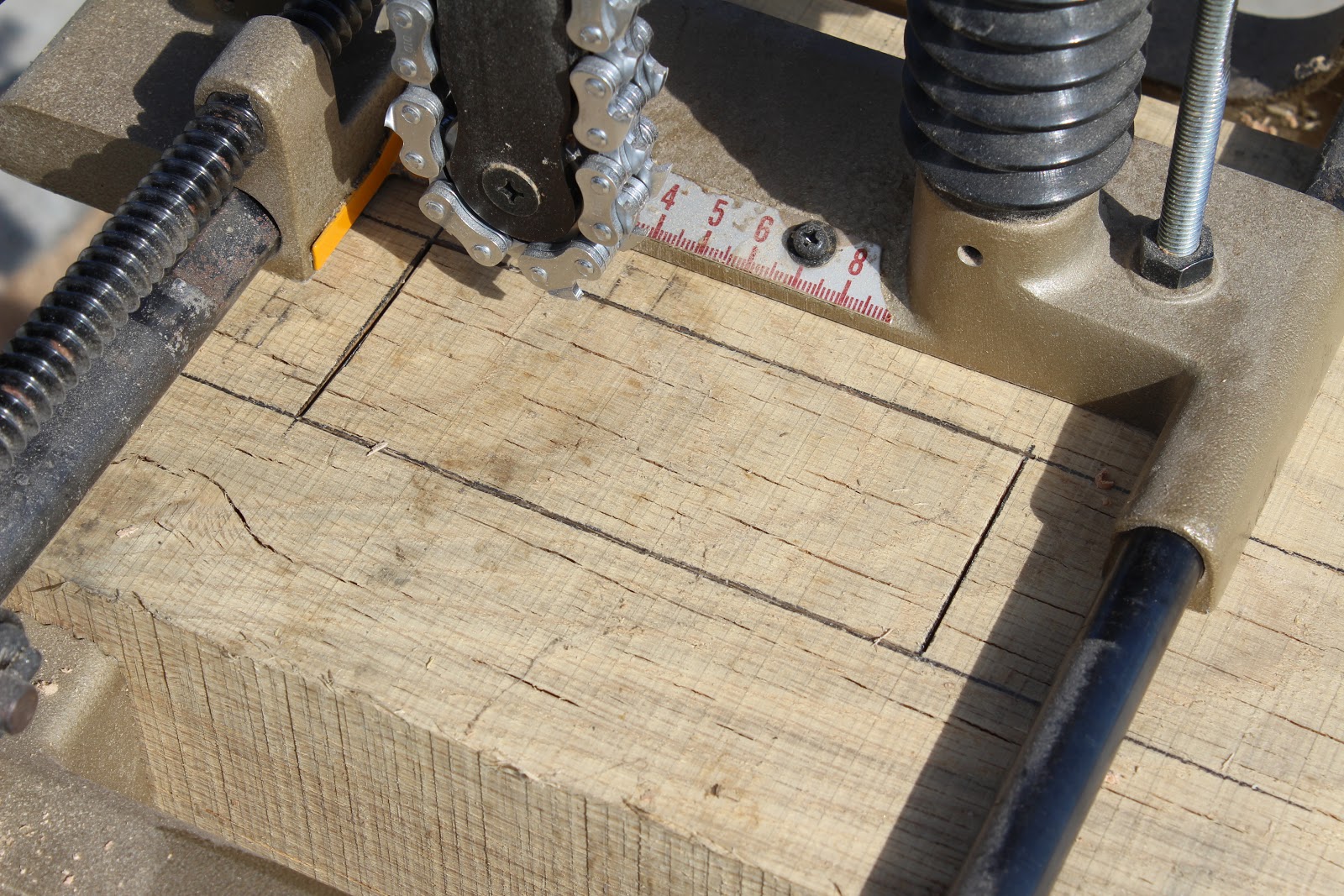 Around the Shop: The Chain Mortiser