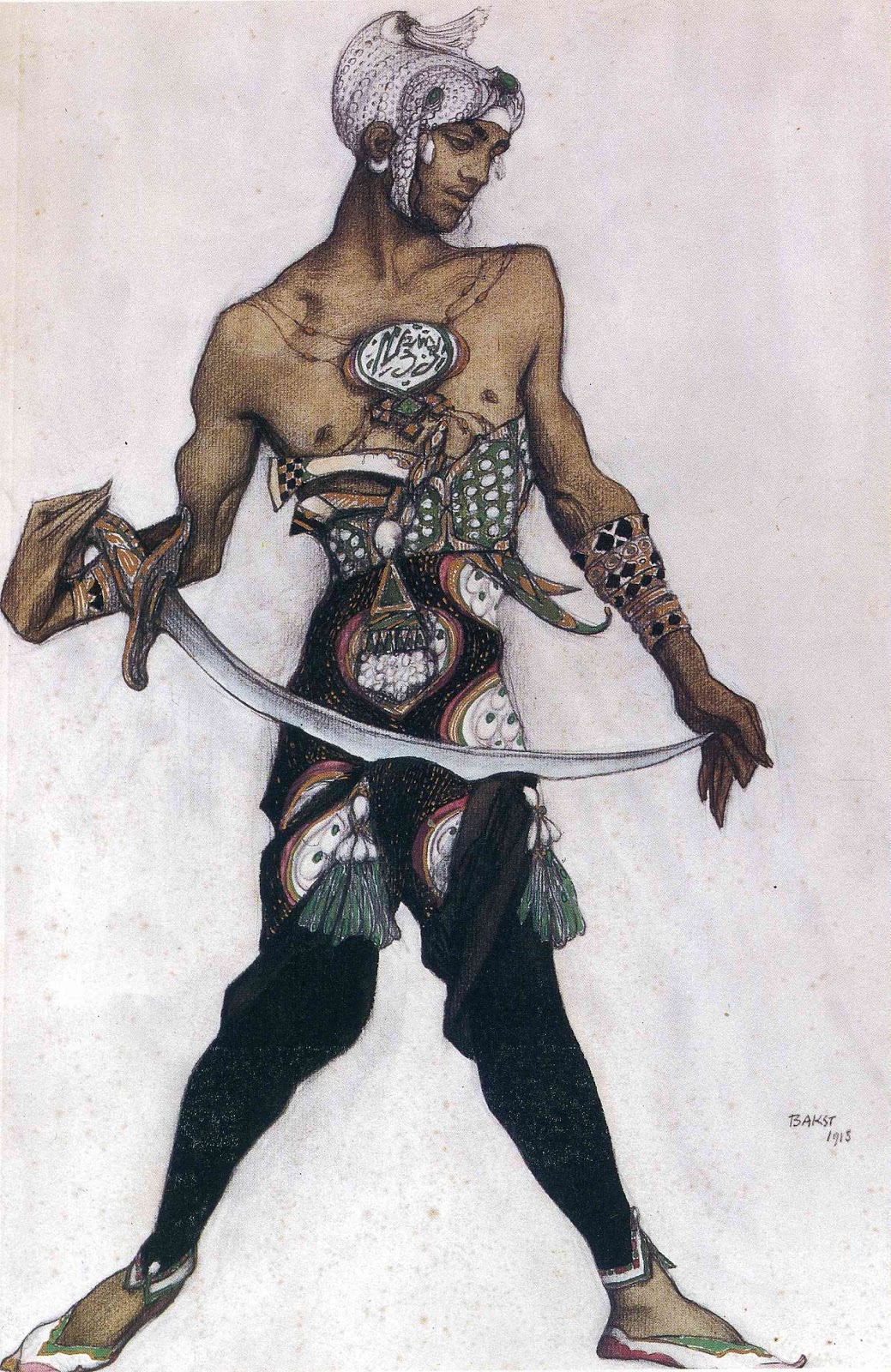 ScreaminJay Art Blog: Léon Bakst (Russian, 1866-1924)