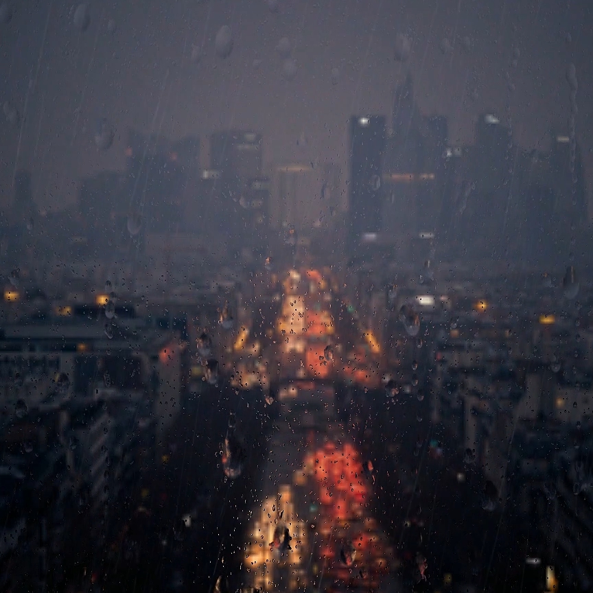 City in the Rain | Wallpaper Engine