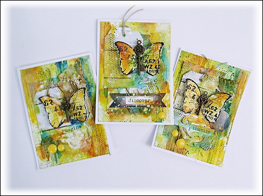 Kalalayaa's Art Stuido: Spring theme ATC'S for Colourarte