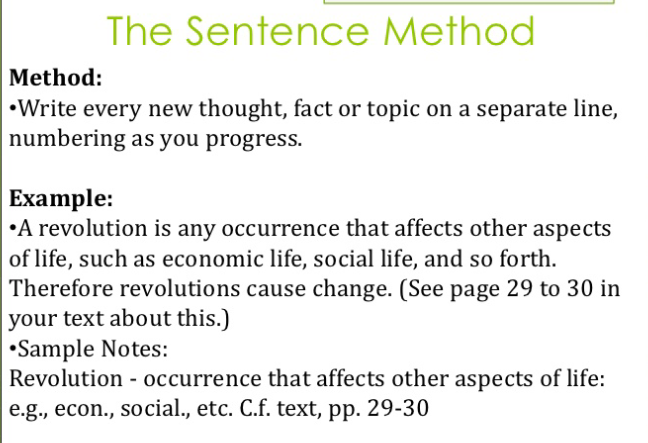 UED102: taking lecture note