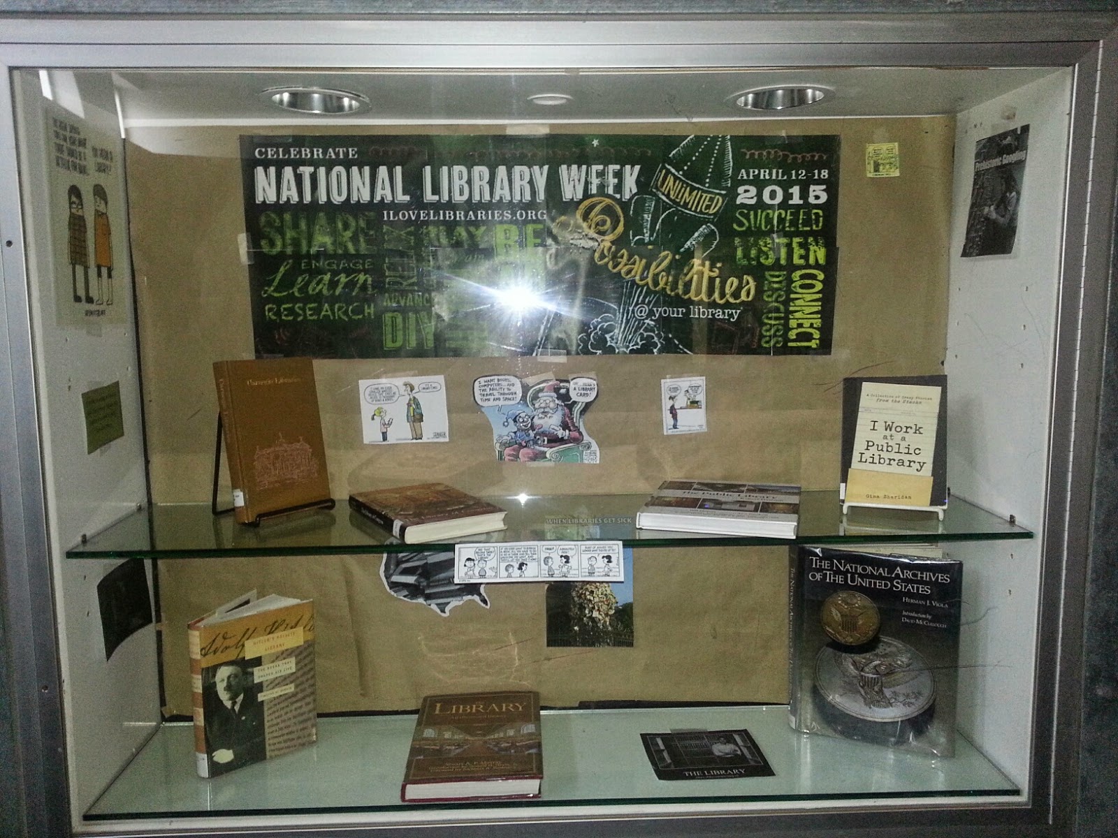 Oberlin Public Library Displays: April Displays