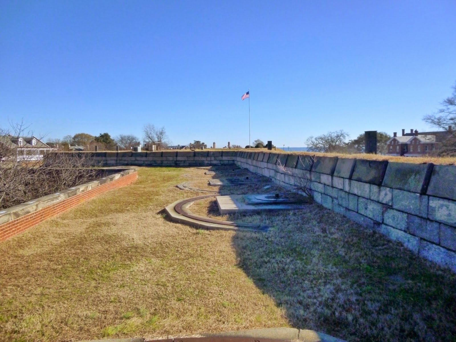 American Travel Journal: Fort Monroe National Monument