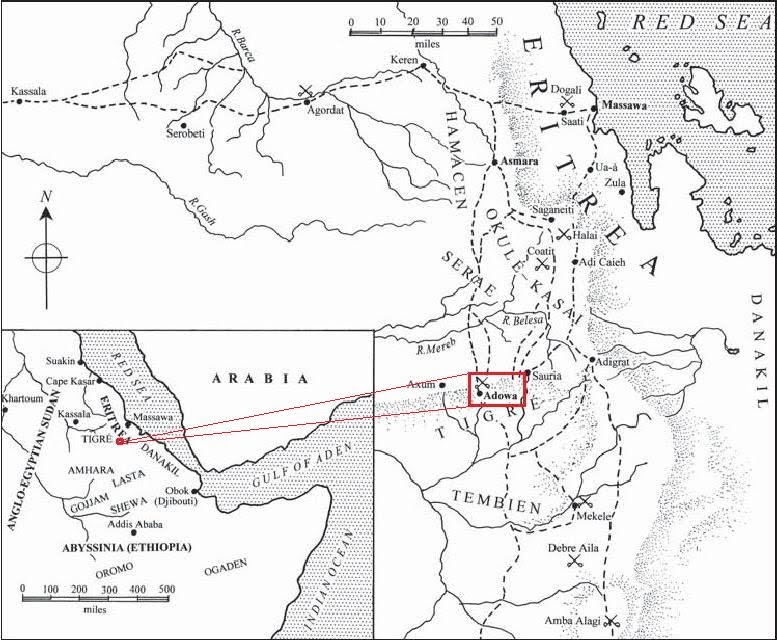 Graphic Firing Table: Decisive Battles: Adwa (Adowa) 1896