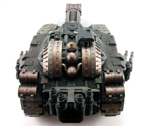 Warhammer 40K: tanque Glaive de las legiones Astartes