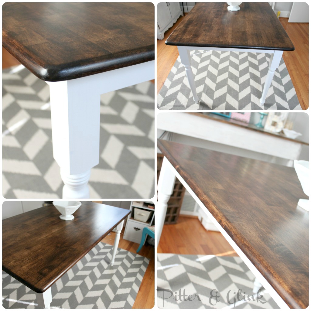 PitterAndGlink: {Sad to Fab Table Makeover}