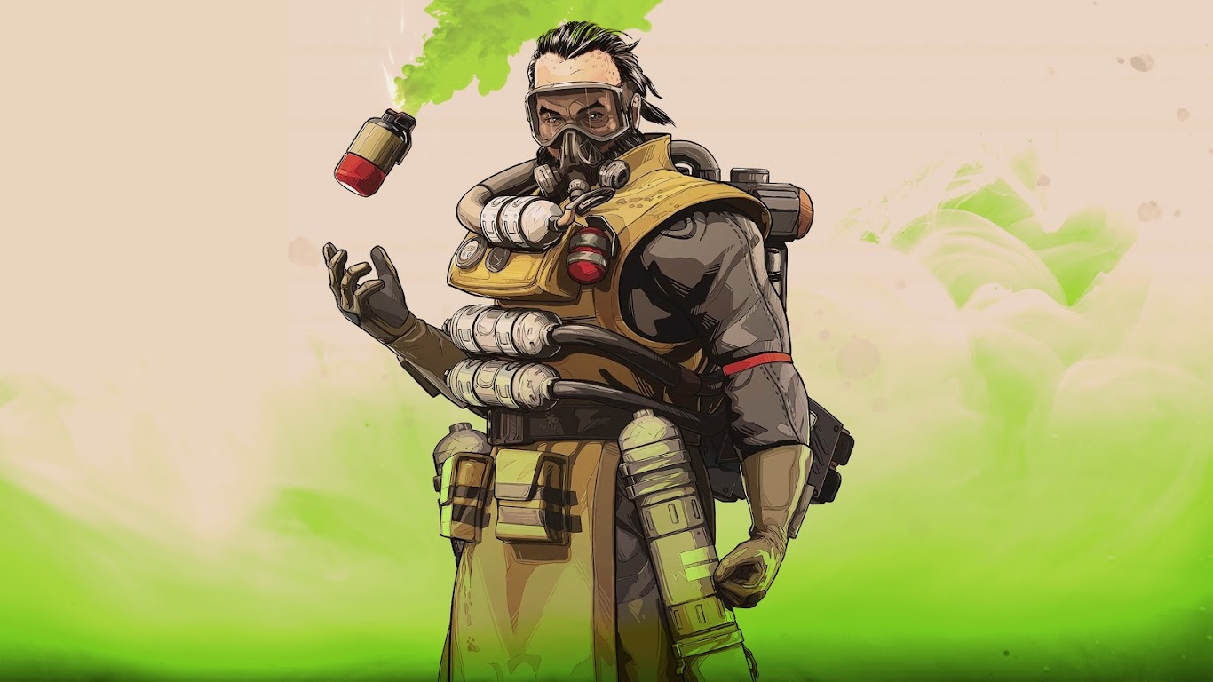 Apex Legends, Caustic, 4K, #108 Wallpaper PC Desktop