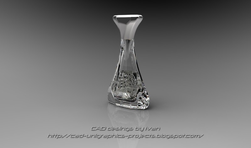 CAD designs by Ivan: Perfume bottle model (free CAD download file)