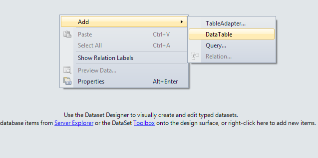 Crystal Reports Example In Using Dataset Or Datatable Asp C Vb Jquery