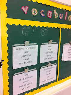 Señora Hahn's Spanish Class: Organizing The Chaos