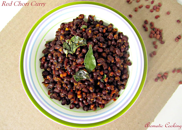 Aromatic Cooking: Red Chori (Adzuki Beans) Curry