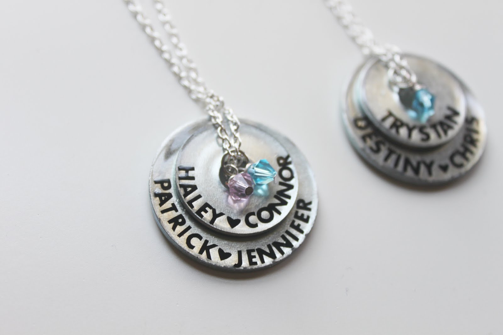 EAT+SLEEP+MAKE: CRAFT: Faux Stamped Necklaces (Using Vinyl)